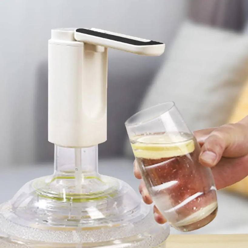 Folding Water Bottle Pump 3 Modes Quantitative One-touch Water ...