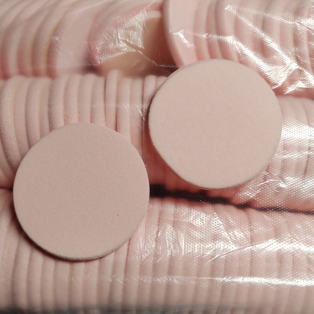Double Powder Puff, Special Powder Puff For Powder Cake, Latex ...