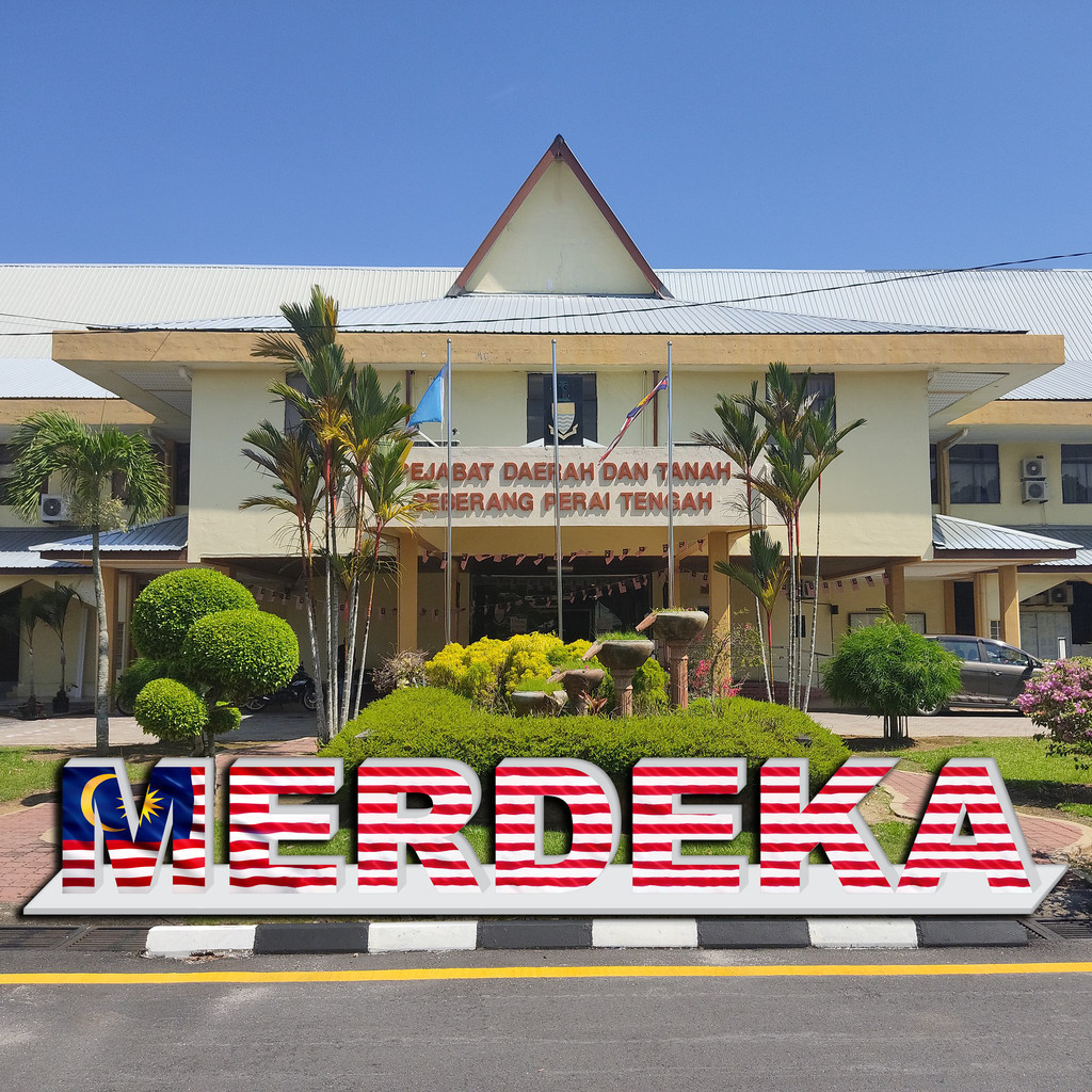 3D Huruf hiasan merdeka Malaysia huruf blok berdiri sekolah Merdeka ...
