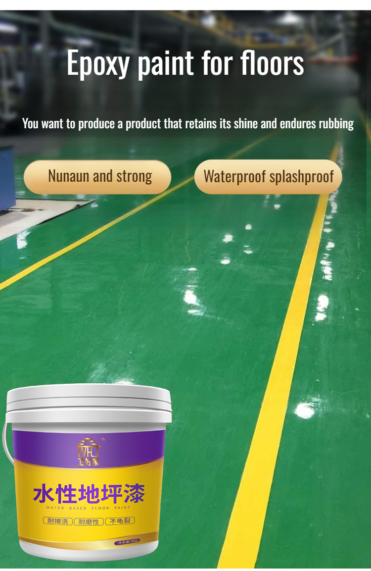 Nonwhitening Scribing paint Waterborne epoxy floor paint not easy to ...