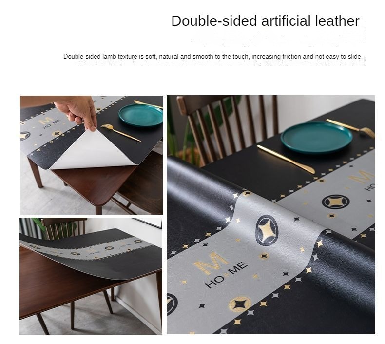 Round Silicone Table Mat Waterproof Anti-scalding Dirt-resistant ...