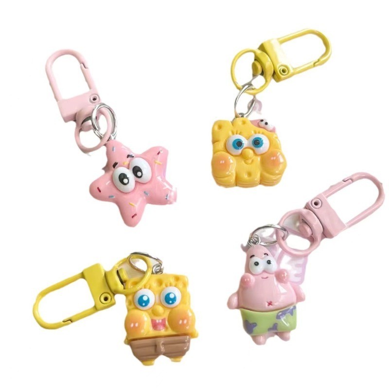 [Magpie] Small card bell couple SpongeBob SquarePants Patrick Star ...