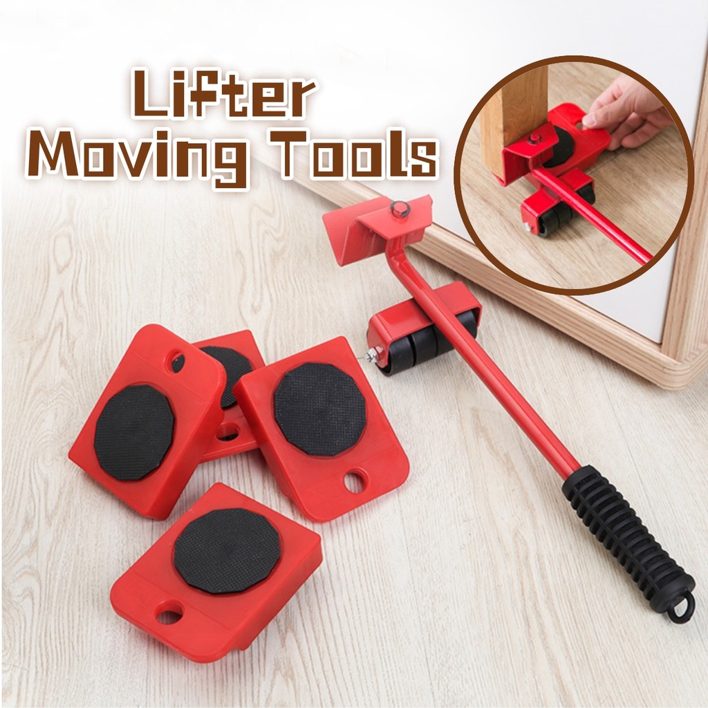 Furniture Heavy Duty Transport Lifter Mover Tools Lifter Rolling Wheel ...
