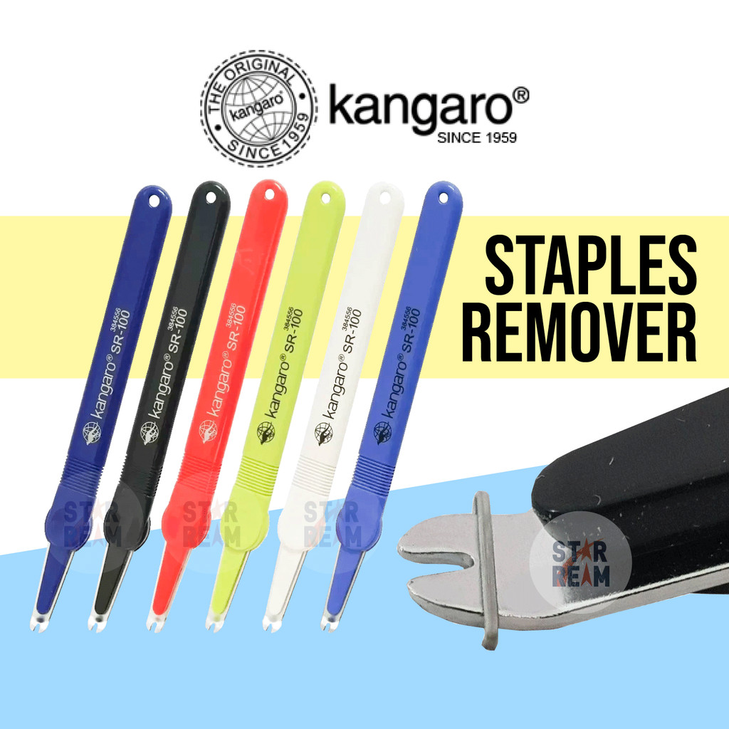 [Easy To Use] Pen Type Staple Remover SR-100 Kangaro/ Stapler Bullet ...