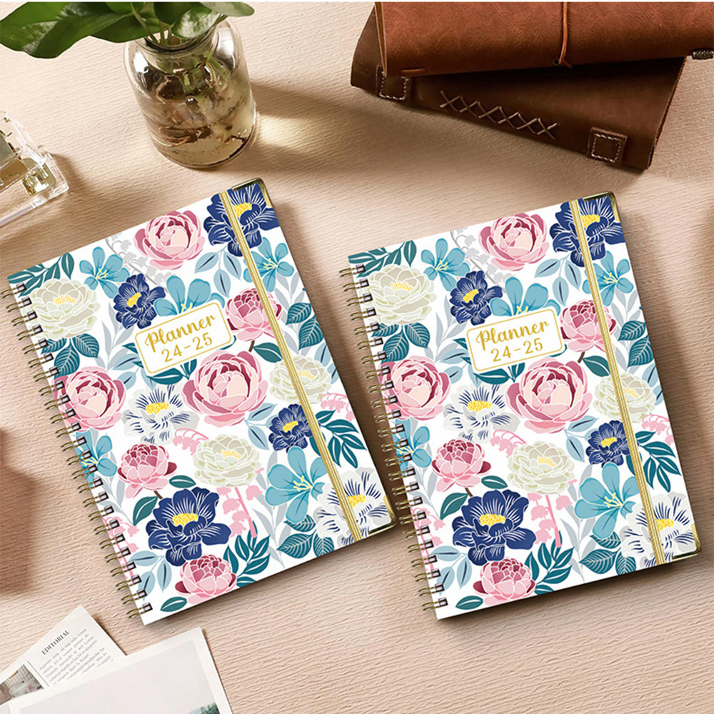 2025 Creativity Planner Coil Notebook A5 English Notepad Students Diary ...