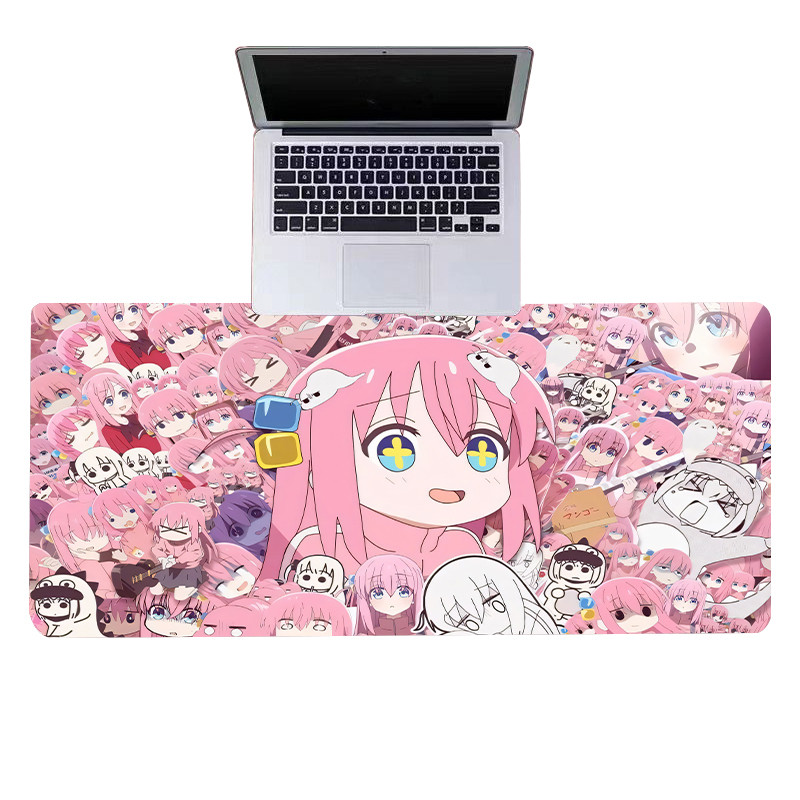 Anime Bocchi The Rock Sexy Girl Mousepad Large Gaming Mouse Pad ...
