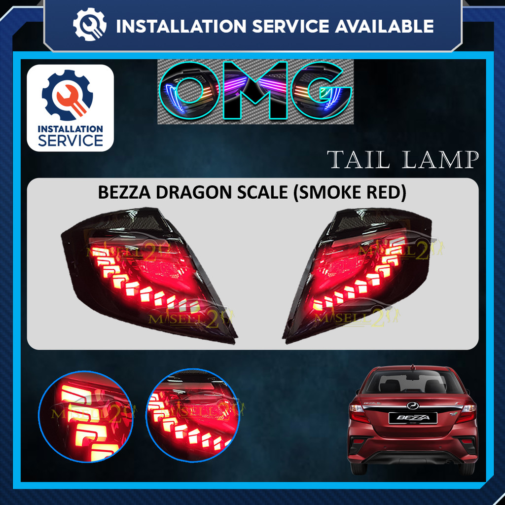 [Installation Provided] Perodua Bezza 2016 - 2024 Version 3 V3 Dragon ...
