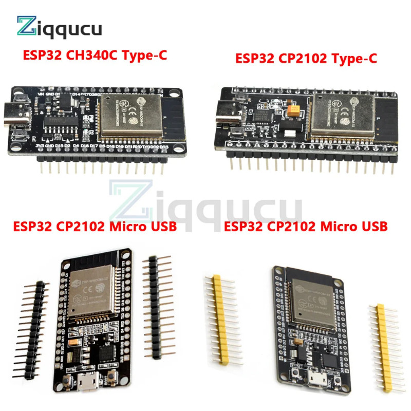 ESP32 Development Board WiFi+Bluetooth Ultra-Low Power Consumption Dual ...