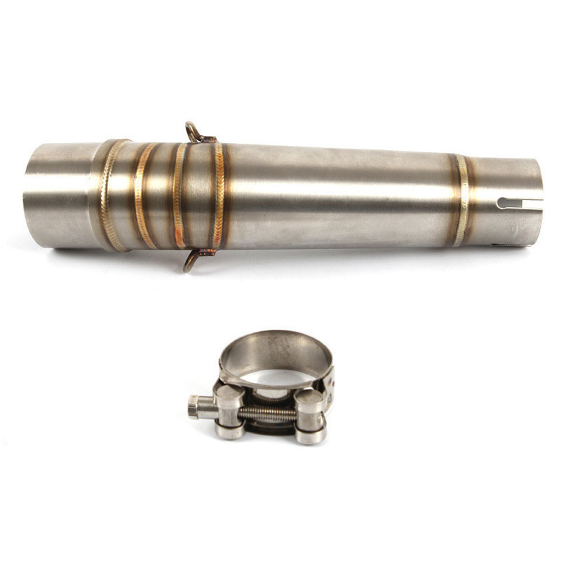 Stainless Steel Motorcycle Exhaust Middle Link Pipe For Honda CBR250R ...