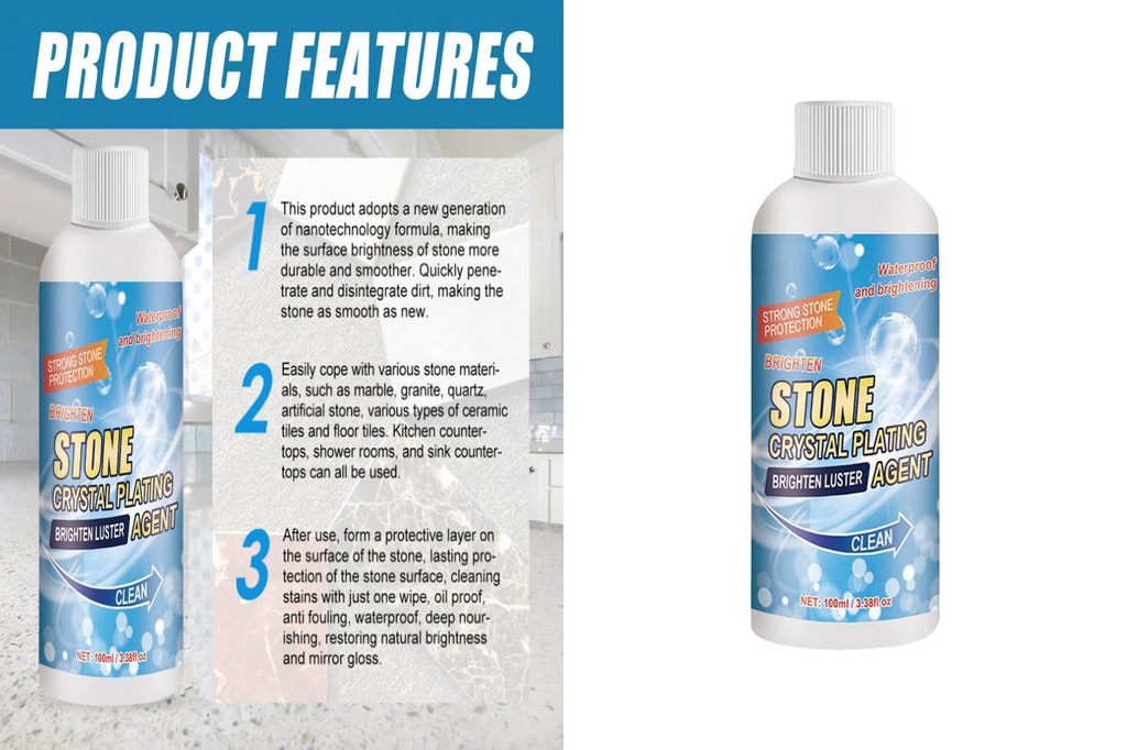 ALINA Stone Polish Agent Nourishing Stone Polish Agent Premium Stone ...