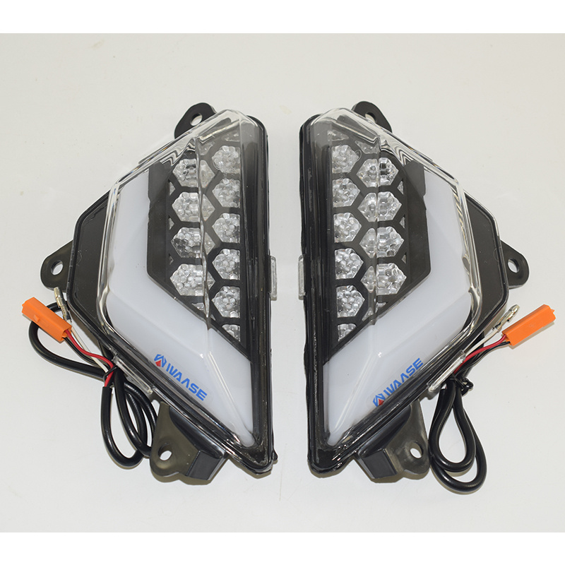 Front Turn Signals Blinker Daytime Running LED Light For Kawasaki Ninja ...