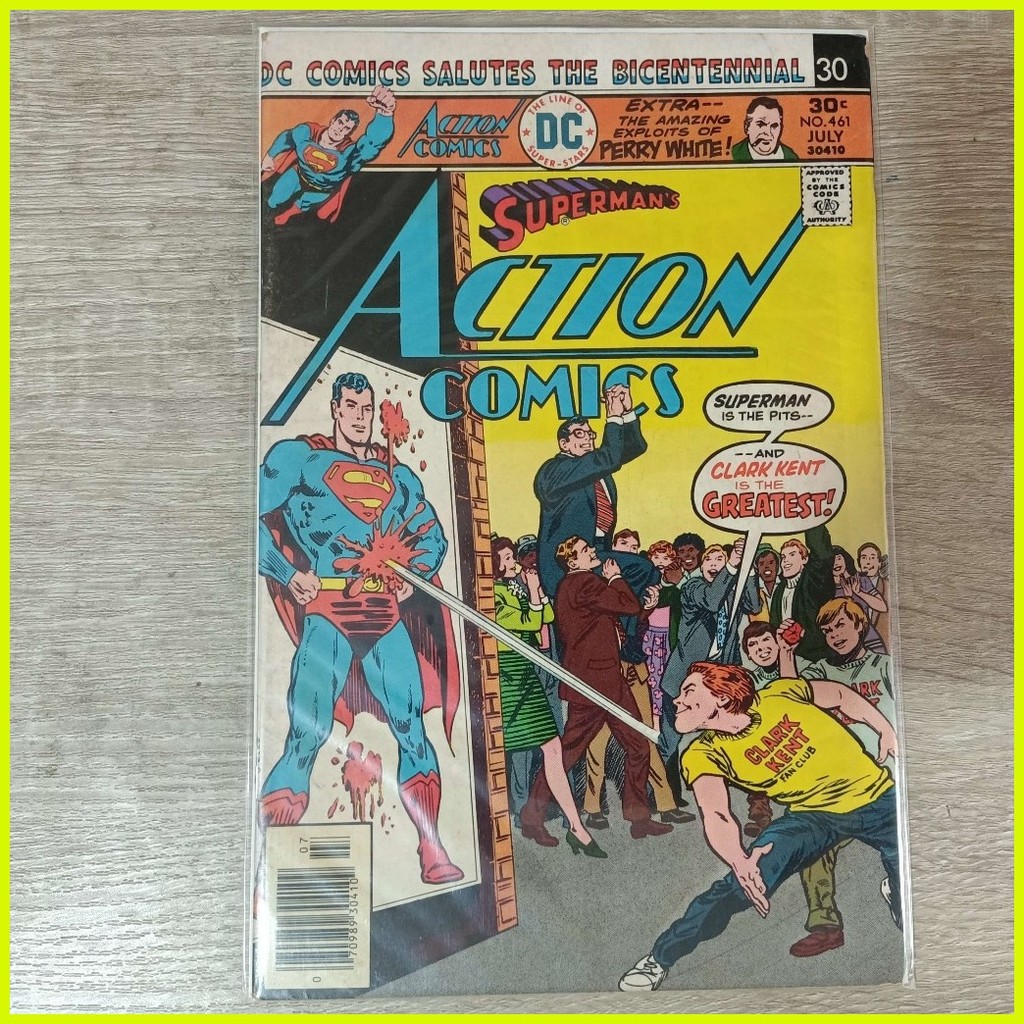 Action Comics 451 to 500 (Superman DC comics from the 1970s) - price ...