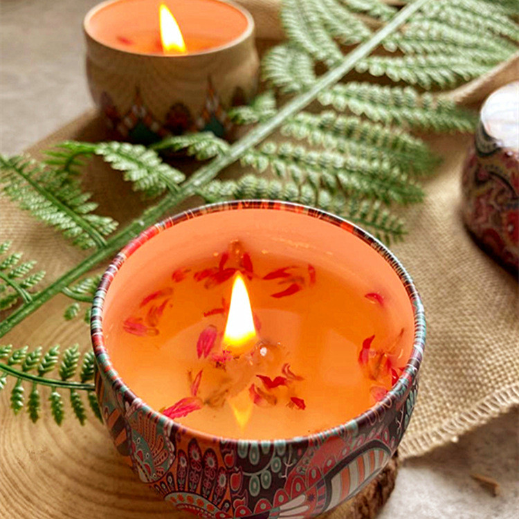Lilin Wangi Aroma Minyak Wangi Lilin Soy Wangi Bunga Asli Kelopak ...