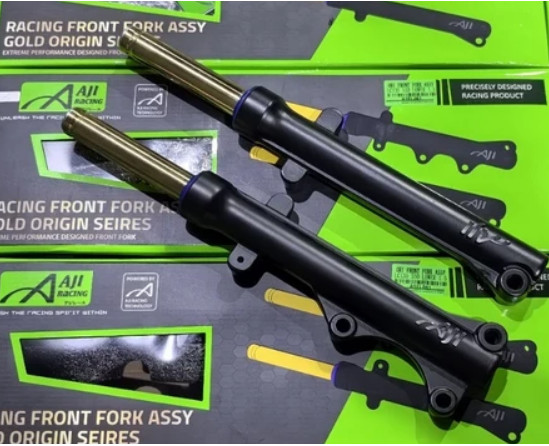 AJI RACING STD CUTTING LOWER FORK ASSY [ LOWER 1.5INCH ] Y15 / Y16 NON ...