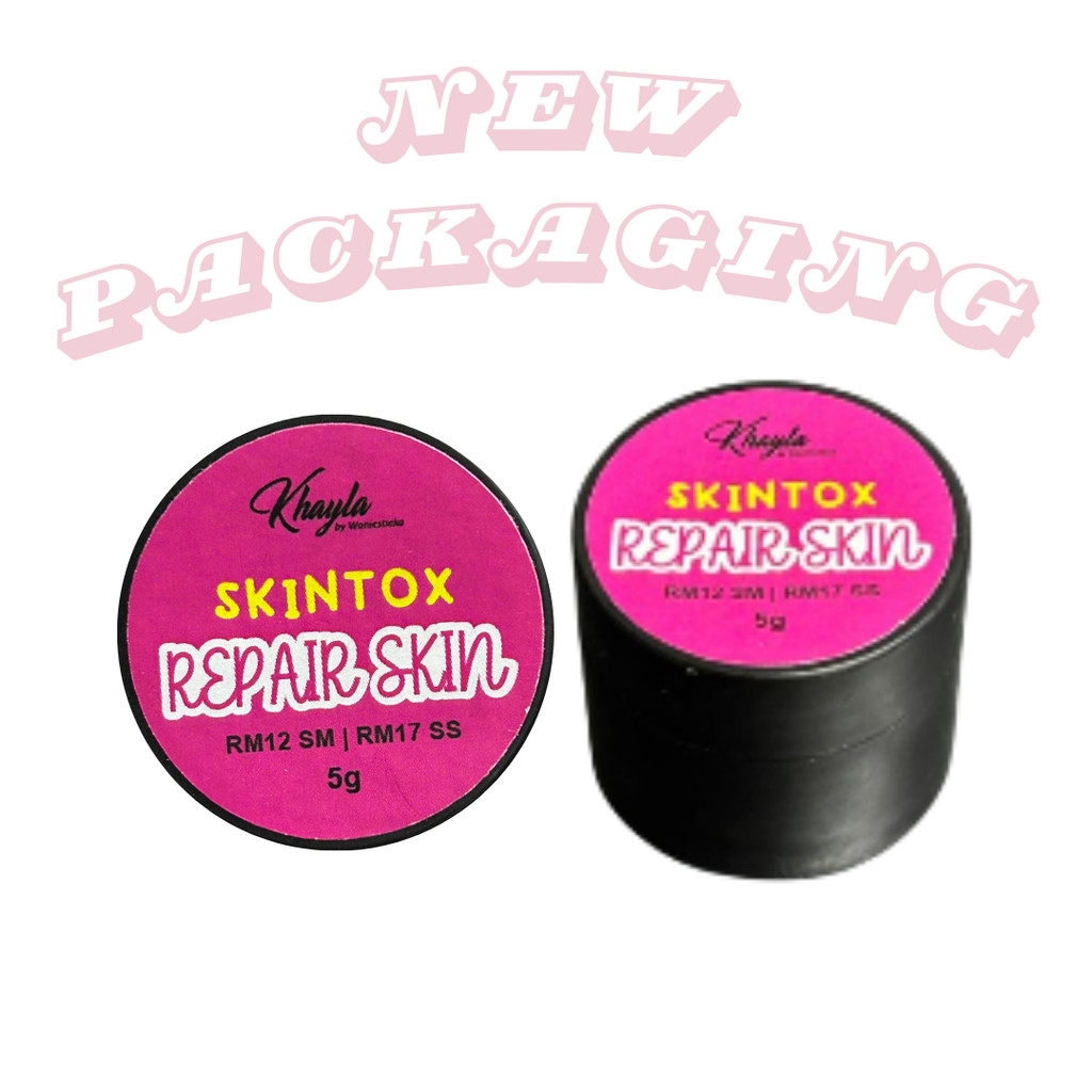 KHAYLA Repair Skin 5gm Krim Merawat Muka Moisturiser Myca Kunyit Putih ...