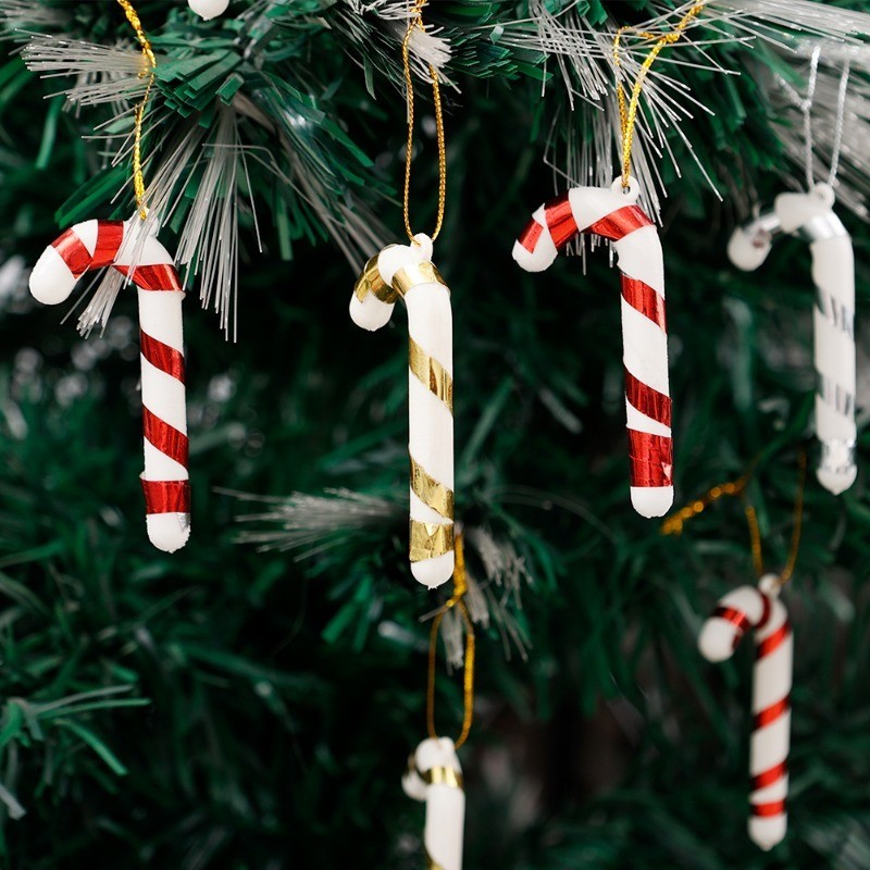 [ Featured ] Santa Claus Walking Stick - Christmas Plastic Candy Cane ...