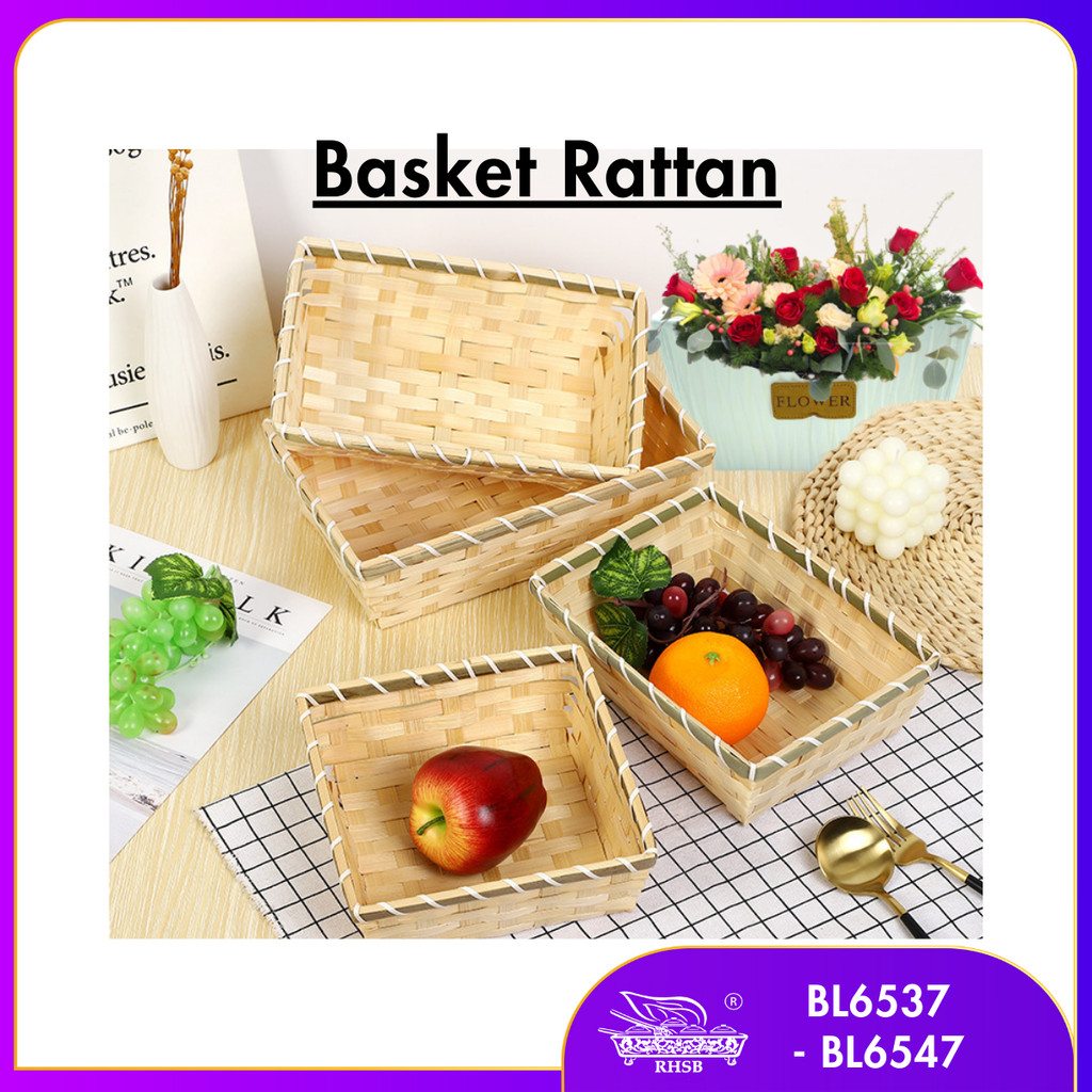 PROMOSI BASKET RATTAN / BAKUL HAMPER / BAKUL BUAH / BASKET / RAGA ...