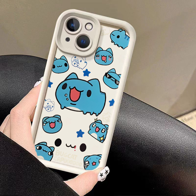 Bugcat Capoo Chiikawa Phone Case Compatible For Samsung Galaxy A73 A71 ...
