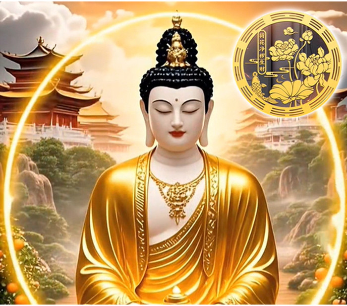 【财运莲花】 Good Luck Lotus Purifying Heavenly Palace Blessing Sticker Good ...