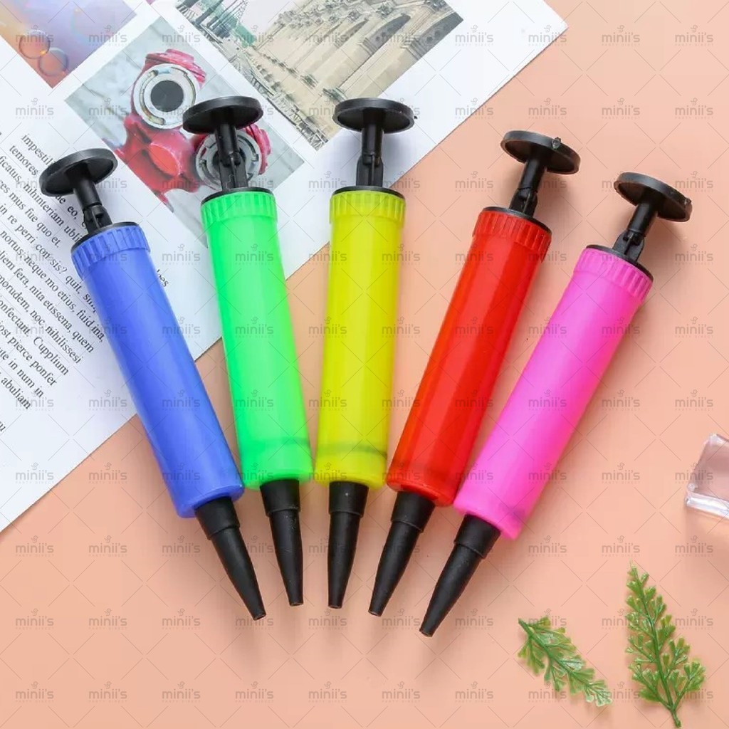 MINIIS PARTY Balloon Pump Balloon Hand Pump Balloon Small Hand Pump ...