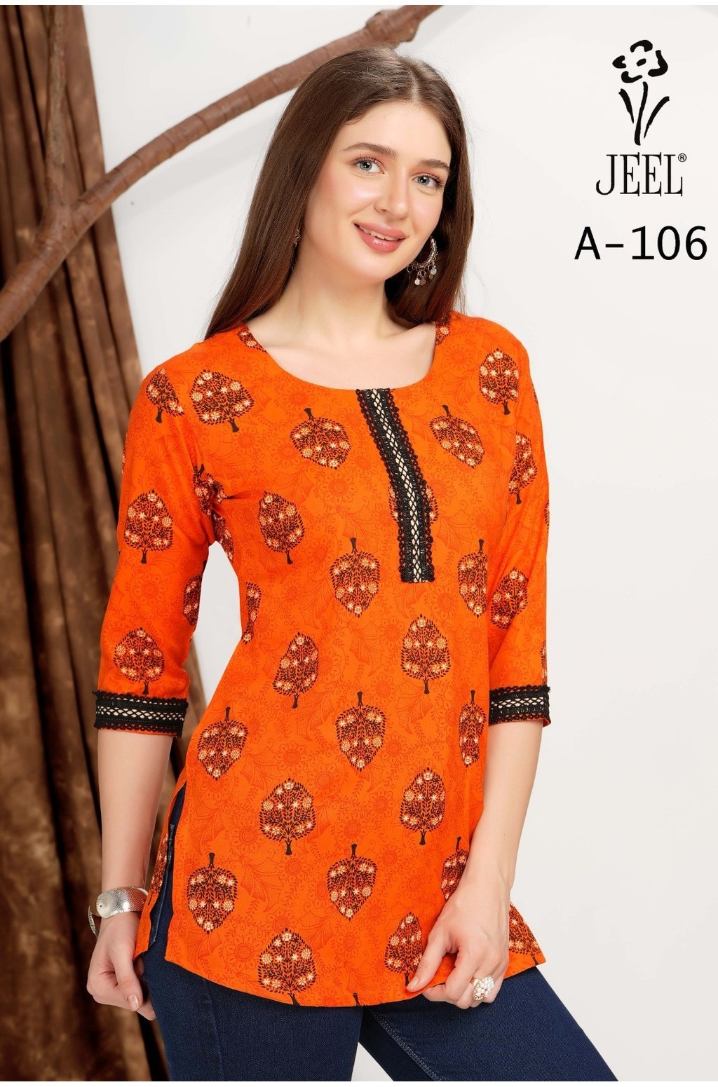 JEEL Modern Kurtis for Casual and Office Wear Tops Only A Series ...