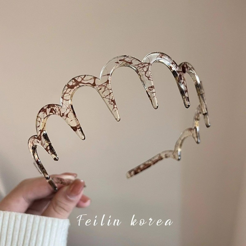 【Magpie】Korean Style Toothed Summer Hair Hoop for Women, Versatile ...