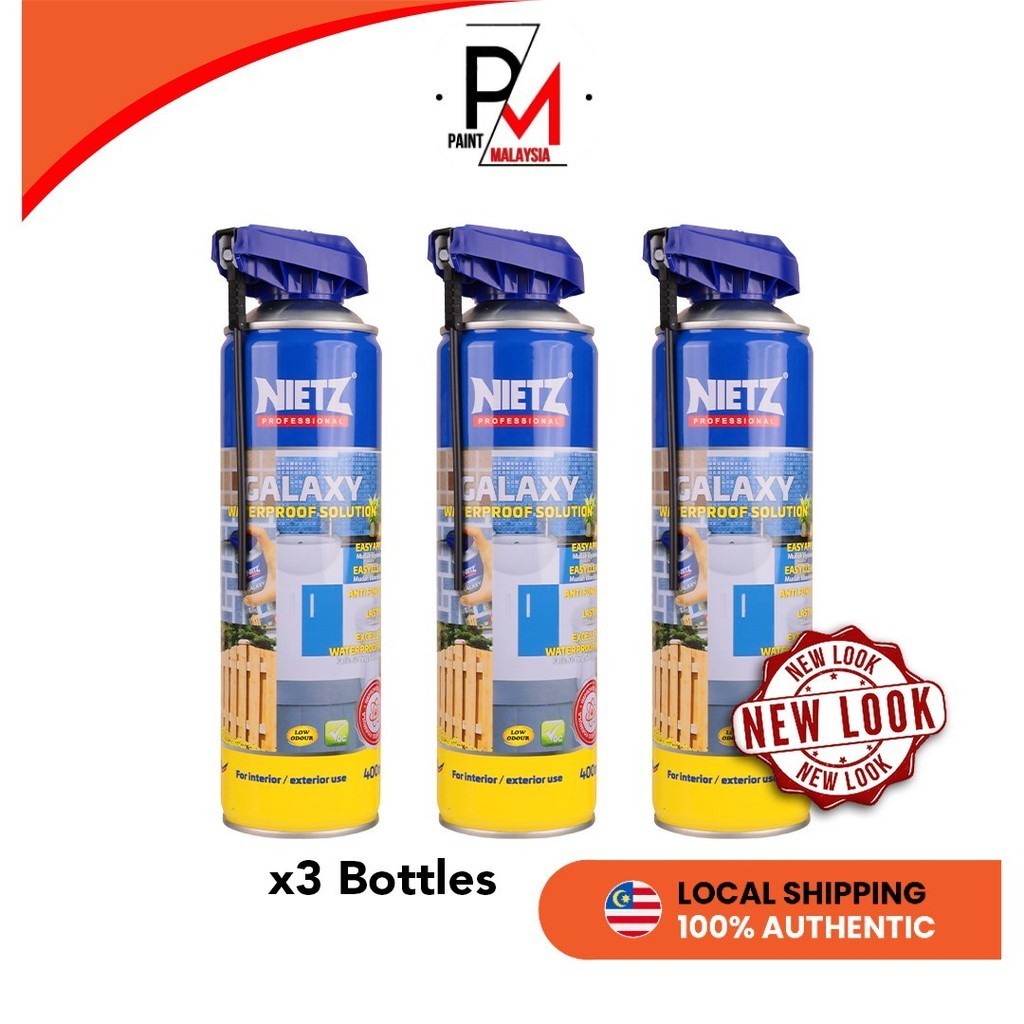 GALAXY Waterproof Solution 400ML (3 Bottle) Interior Concrete Leak ...