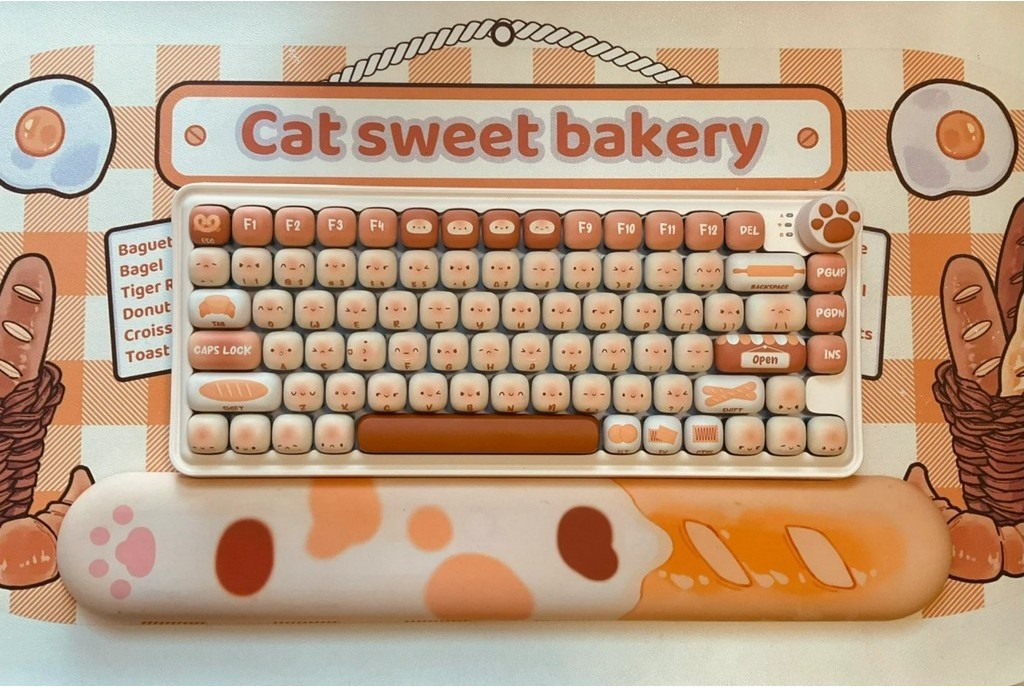 Bread Paradise Keycap MOG Profile 139 Keys PBT Five-sided Dye ...