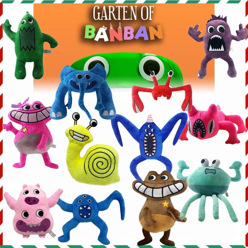 Garten Of Banban20-37cm Garten of Banban Plush Green Garten of Banban ...