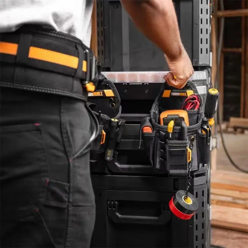 TOUGHBUILT TB-B1-A-50 StackTech Plastic/Metal Tool Holder Stackable ...