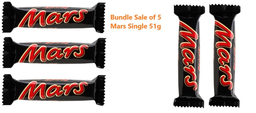 [Bundle Sales Of 5]Mars Single 51g | Shopee Malaysia