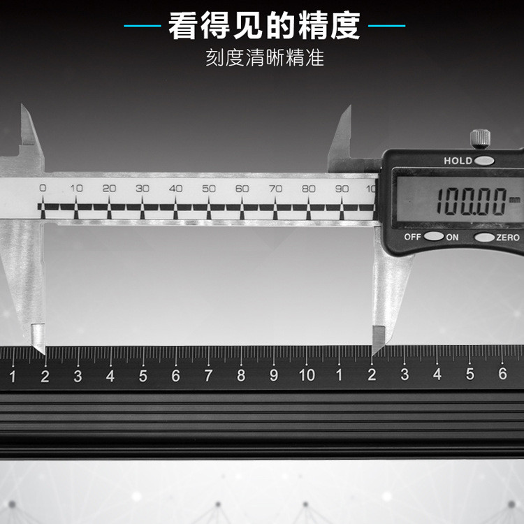 multifunction aluminium alloy safe-cutting ruler/ protection ...