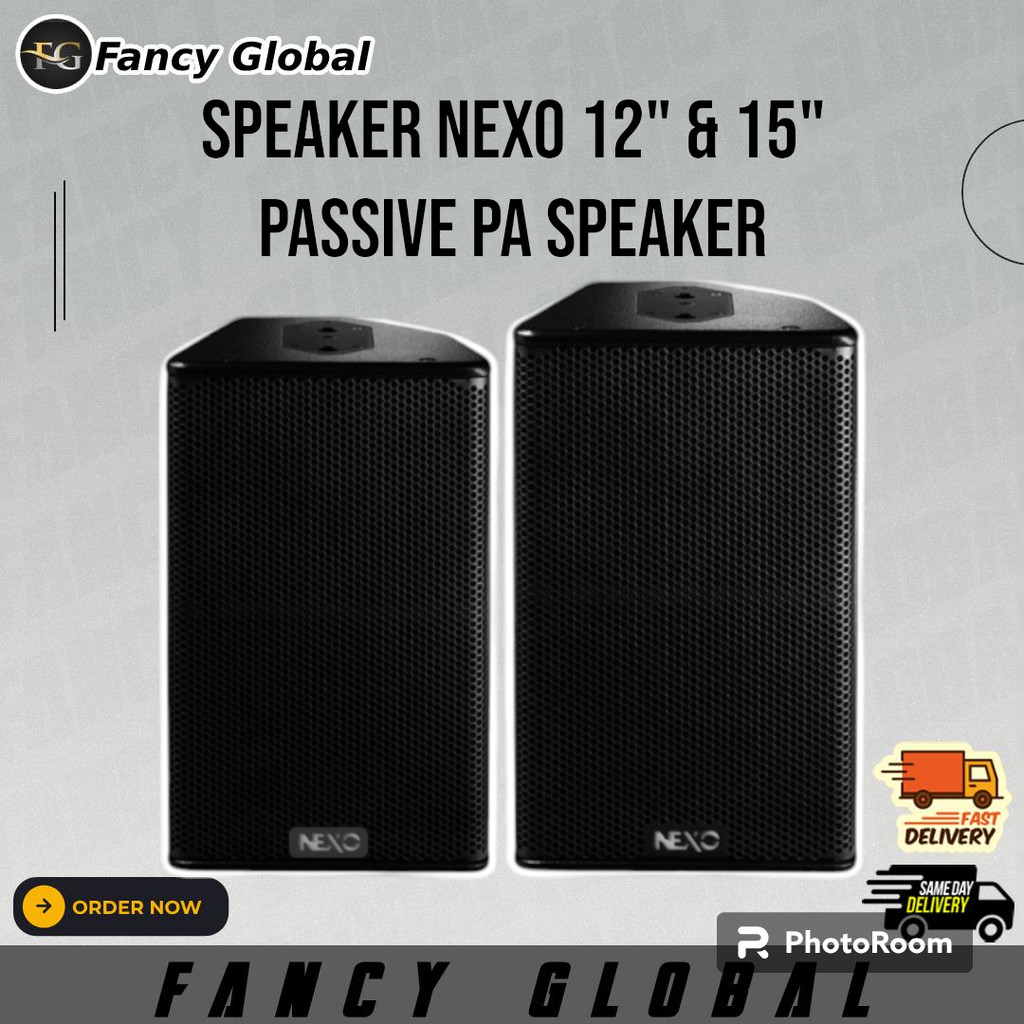 SPEAKER NEXO 12" & 15" Passive PA Speaker READY STOCK | Shopee Malaysia