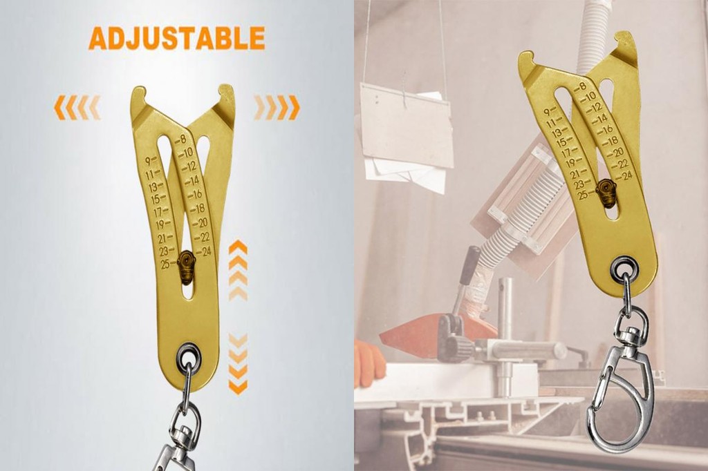 Dual Scale Thread Checker Handy Bolt and Nut Identifier Handy Thread ...