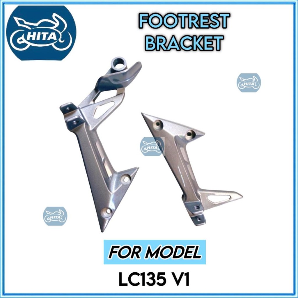 LC135 V1 Footrest Bracket Left and Right 2In1 Heavy Duty High Quality ...