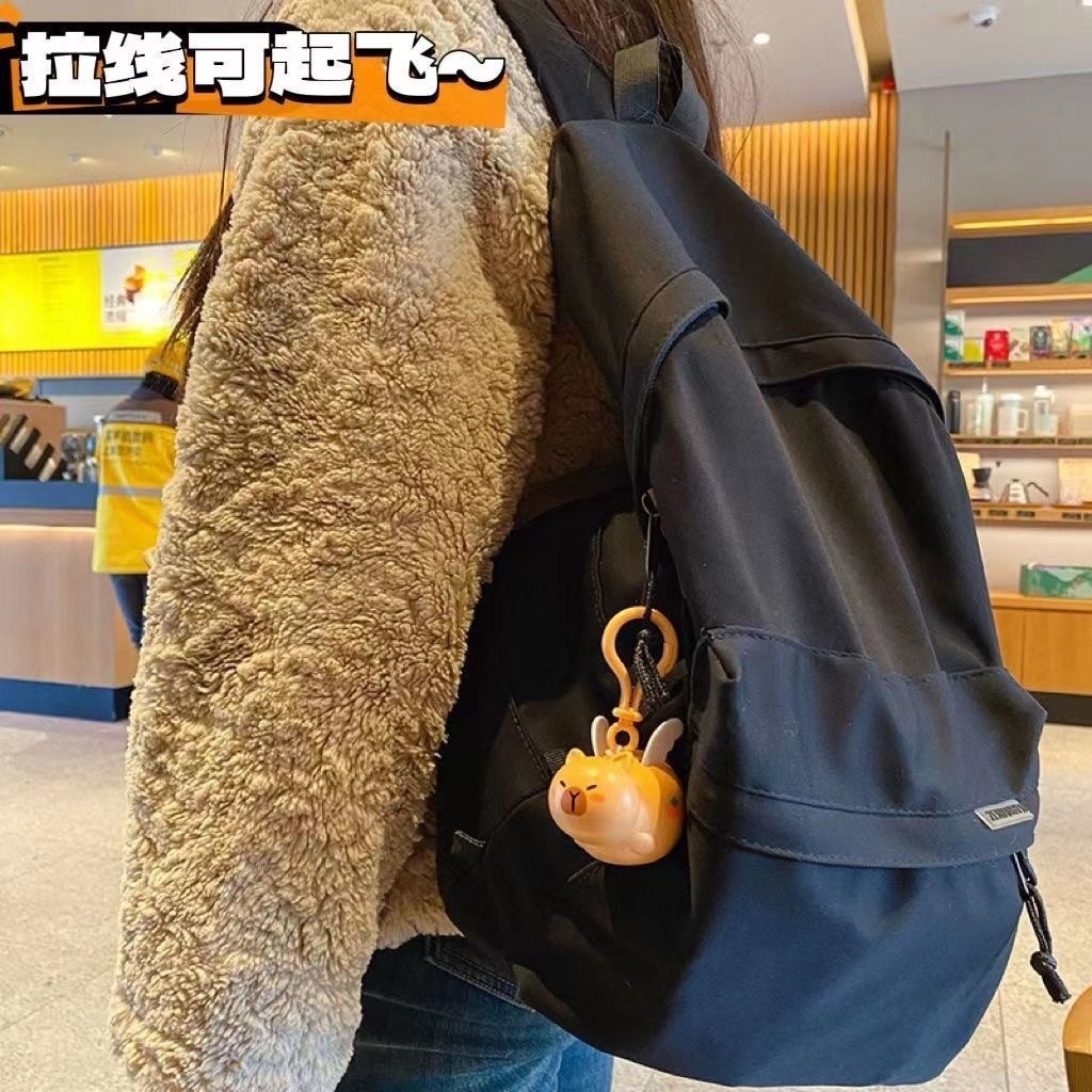 JOJO COCO Creative Pull String Flying Capybara Capibala Cartoon School ...