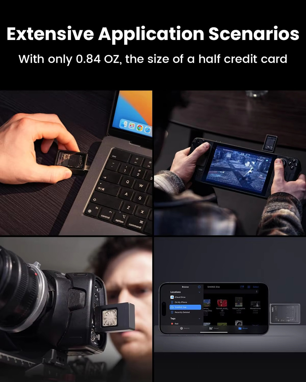 SHARGE M2 SSD Case,Ssd Enclosure,Hard Disk External,ps5,PCI-E M.2 SSD ...
