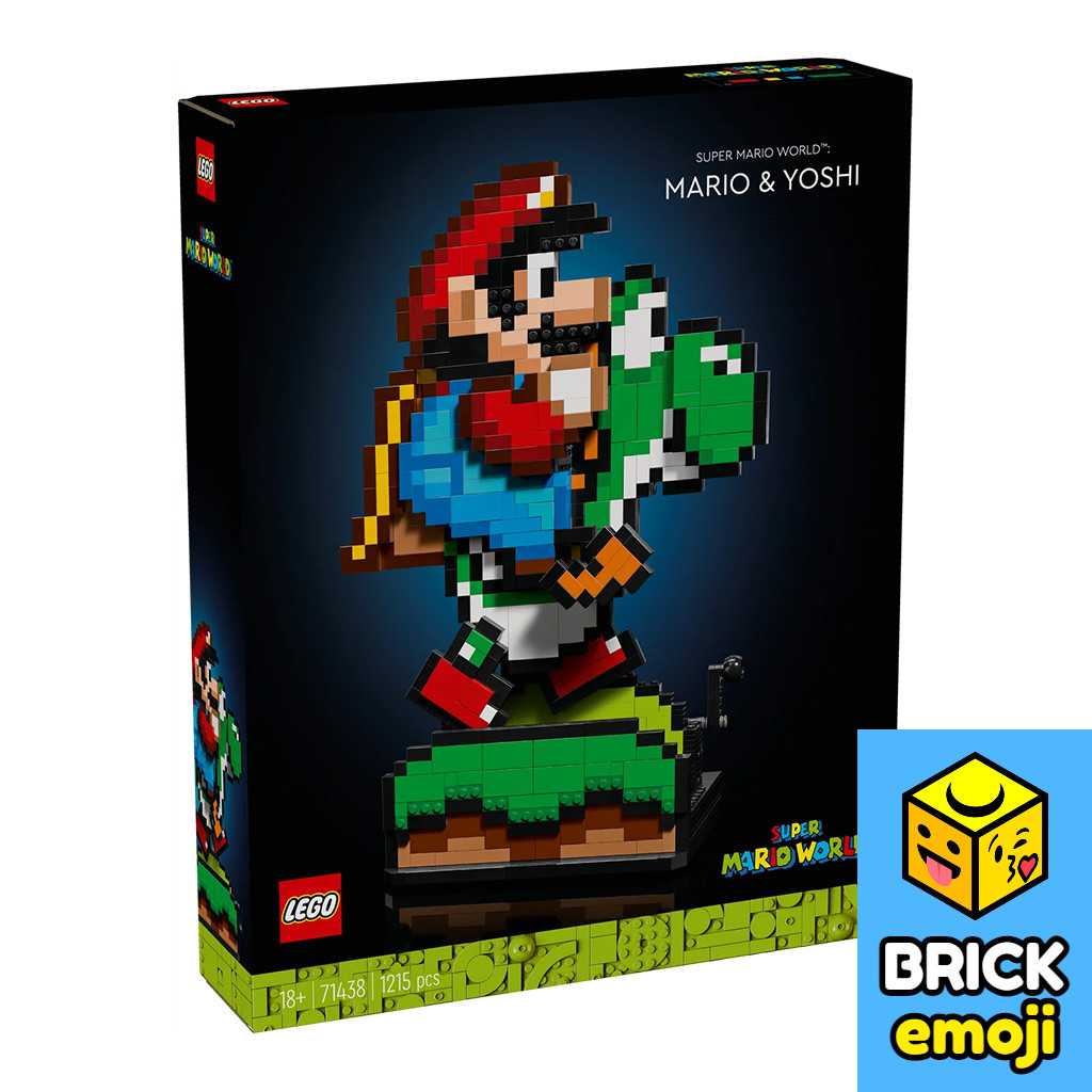 LEGO 71438 Super Mario World: Mario & Yoshi | Shopee Malaysia
