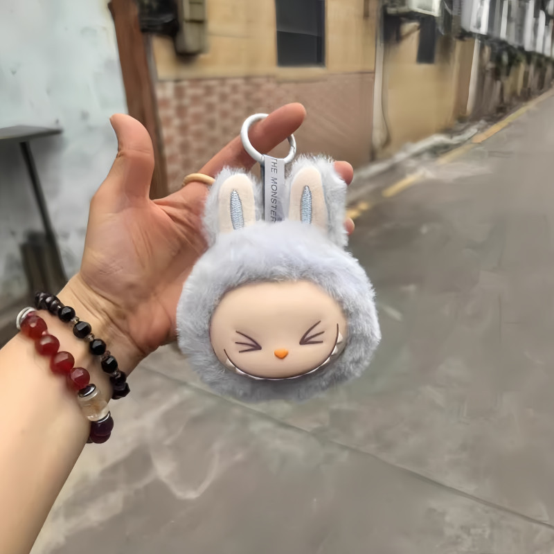 Labubu Cute Doll Pendant Plush Toys Soft Kawaii Stuffed Toy Backpack ...