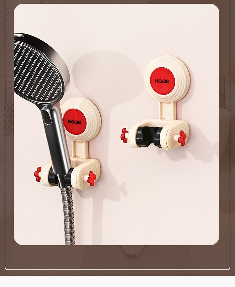 Adjustable Suction Cup Shower Holder Shower Head Holder Removable ...