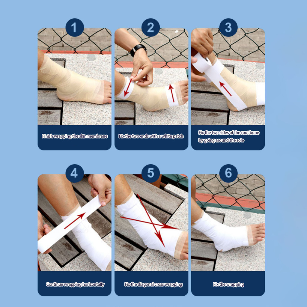 Strapping Tape Muscle Injury Pressure Bandage White Patch Skin Film ...