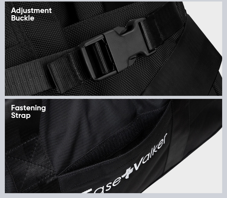 Case Valker 80L Explorer Foldable Trolley Bag Backpack 2 Wheels Beg ...