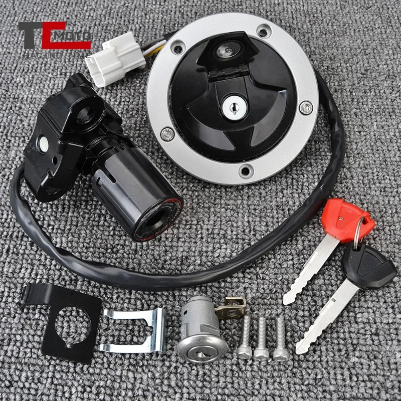 Fuel Gas Ignition Switch Lock With Key Kit For Kawasaki ZX1000 ZX636 ...