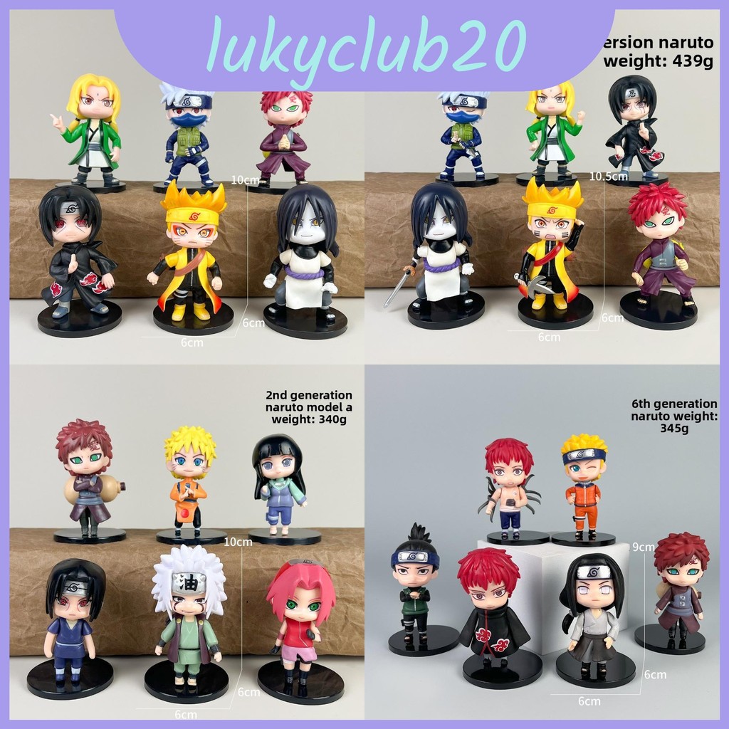 Character Pvc Naruto Models With Assembleable Hatake Kakashi Design For ...