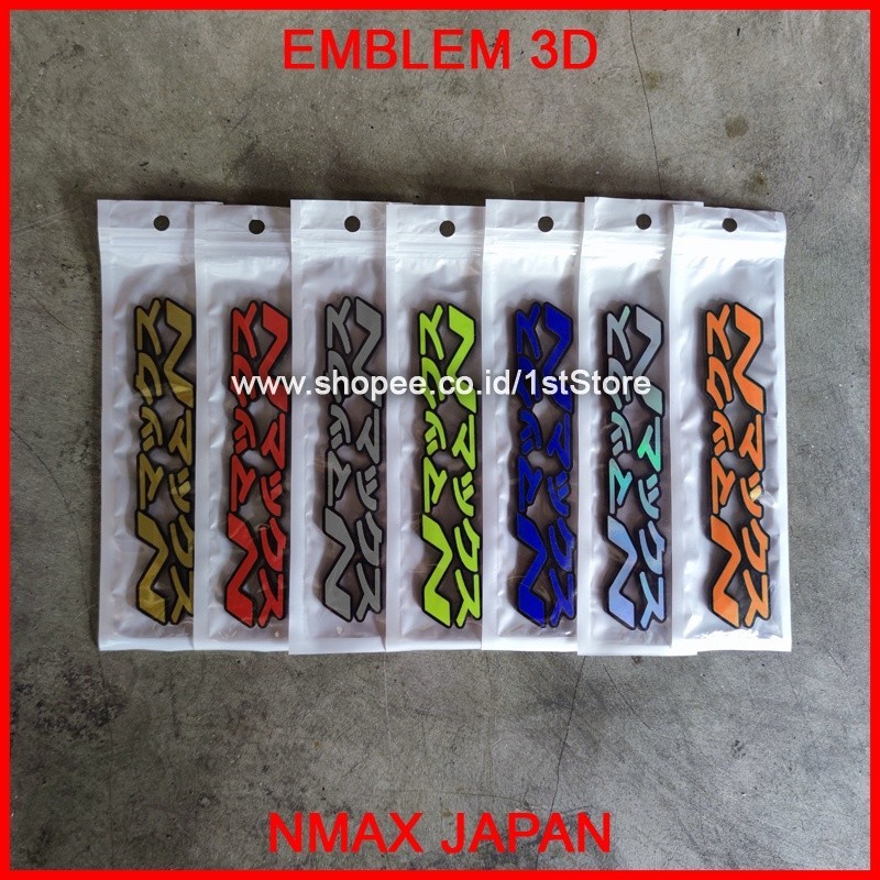 100% Quality Nmax JAPAN EMBLEM 3D BADGE LOGO YAMAHA N MAX JAPAN ...