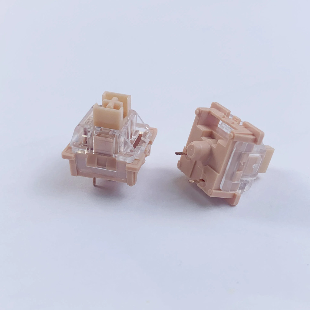Outemu Milk Tea Switch Tactile Mechanical keyboard 3-Pin Hot Swappable ...