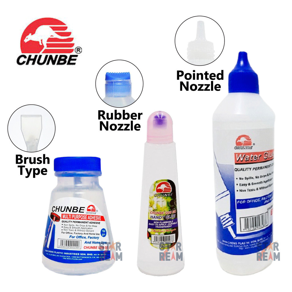 Chunbe Clear Water Glue 125ml 160ml 230ml/Handy Glue/ Multi Purpose ...