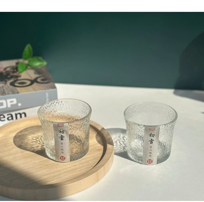 【ALLEN】Corak tukul niche cawan kaca bernilai tinggi, cawan salji ...