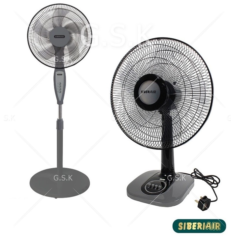 Sirim [Table Fan/Stand Fan] Siberiair 12" Fan Table Fan 16" Stand Fan 18" Kipas Berdiri Kipas ...