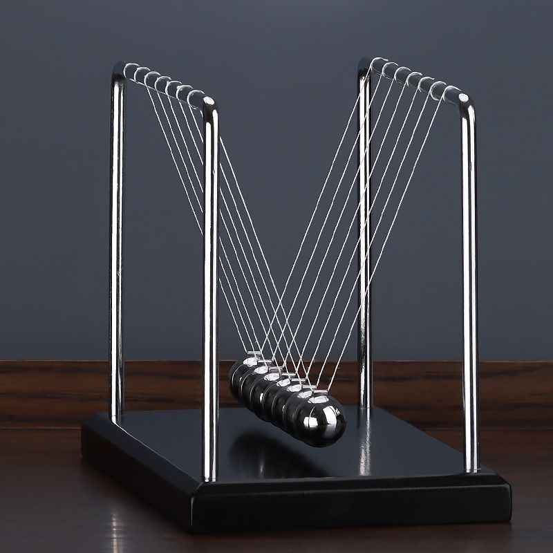 7 Ball Newton Pendulum Ball Physical Metal Non-Perpetual Motion ...